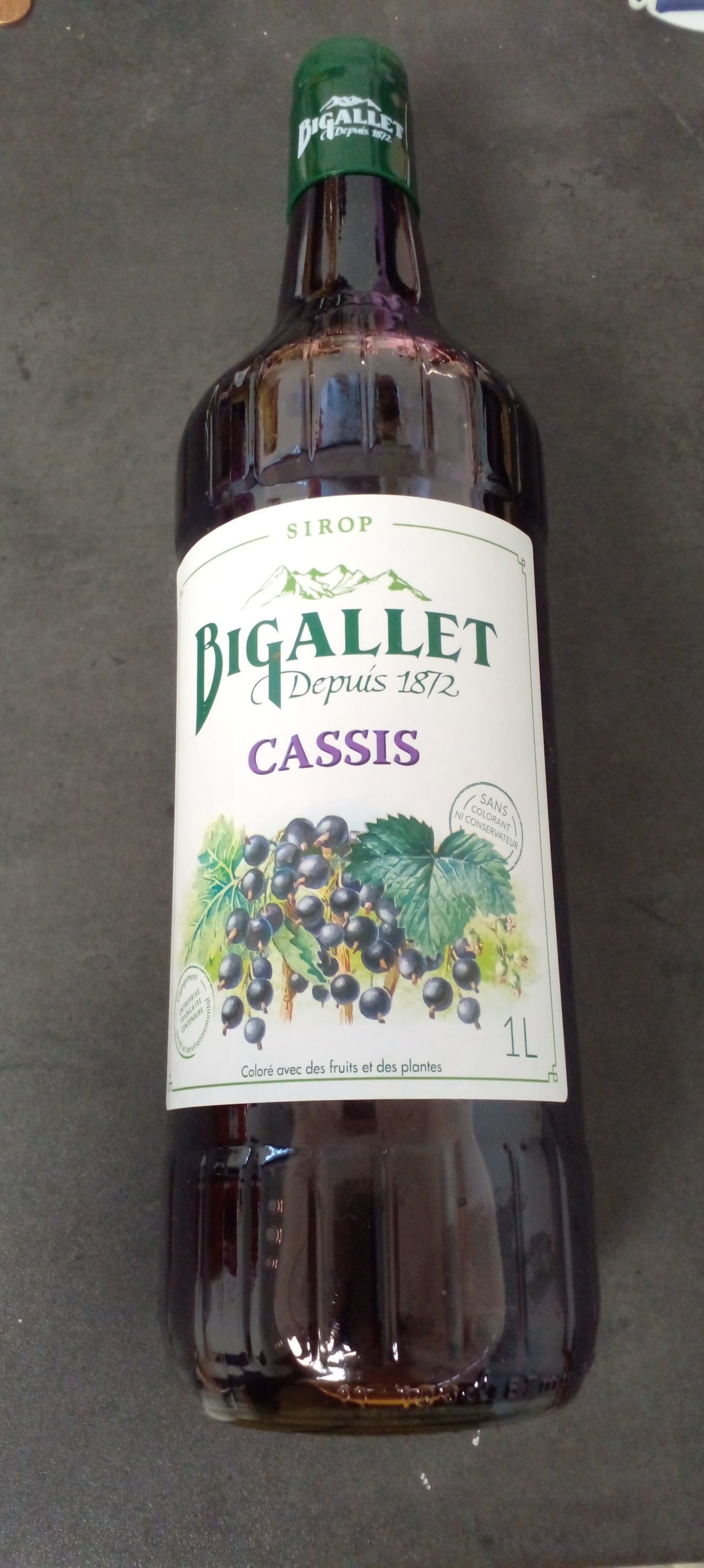 SIROP ARTISANAL CASIS- Origine France – | Simond Fruits & Légumes